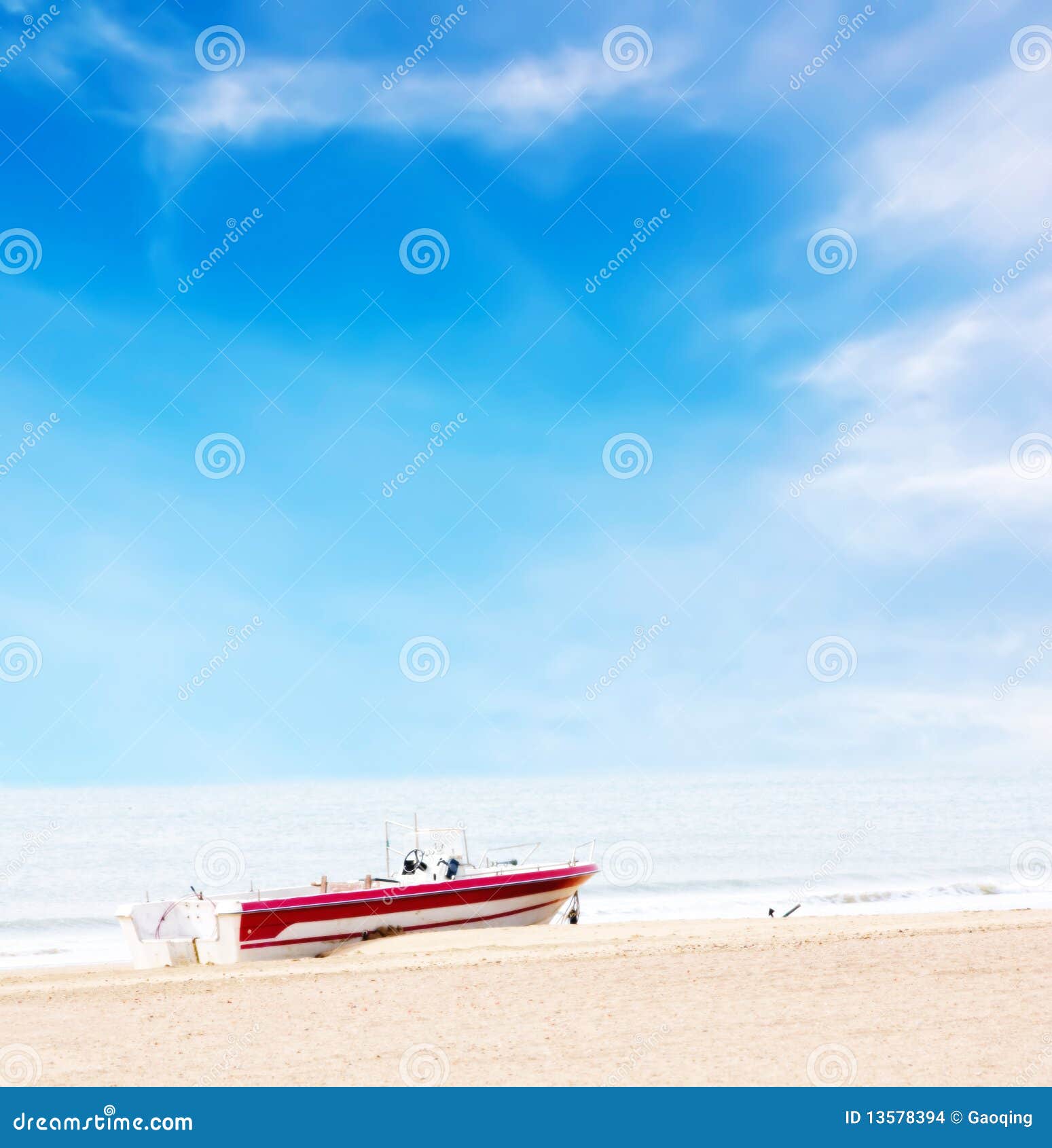 A Beautiful Boat In The Lake Royalty-Free Stock Image | CartoonDealer ...