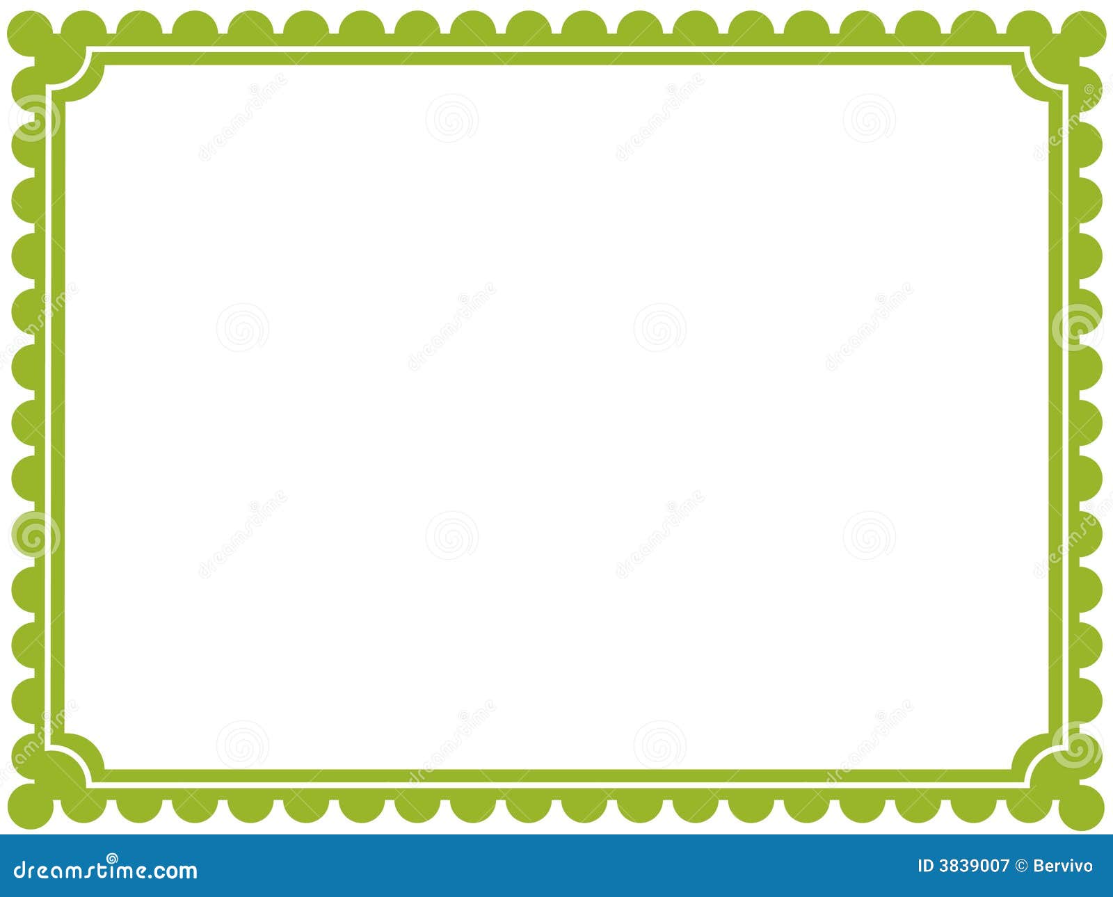 Beautiful Border Theme Frame Vector Wallpaper Stock Illustration ...