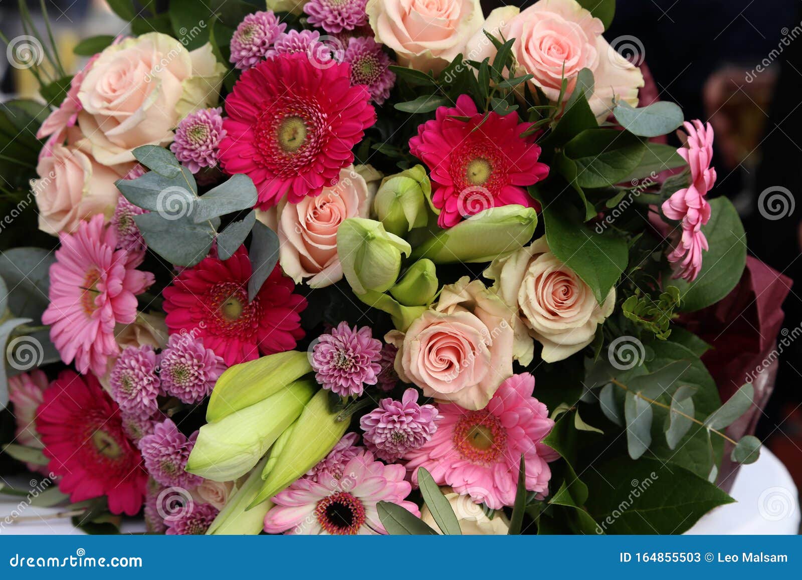 A Beautiful Bouquet of Different Flowers Stock Image - Image of spring ...