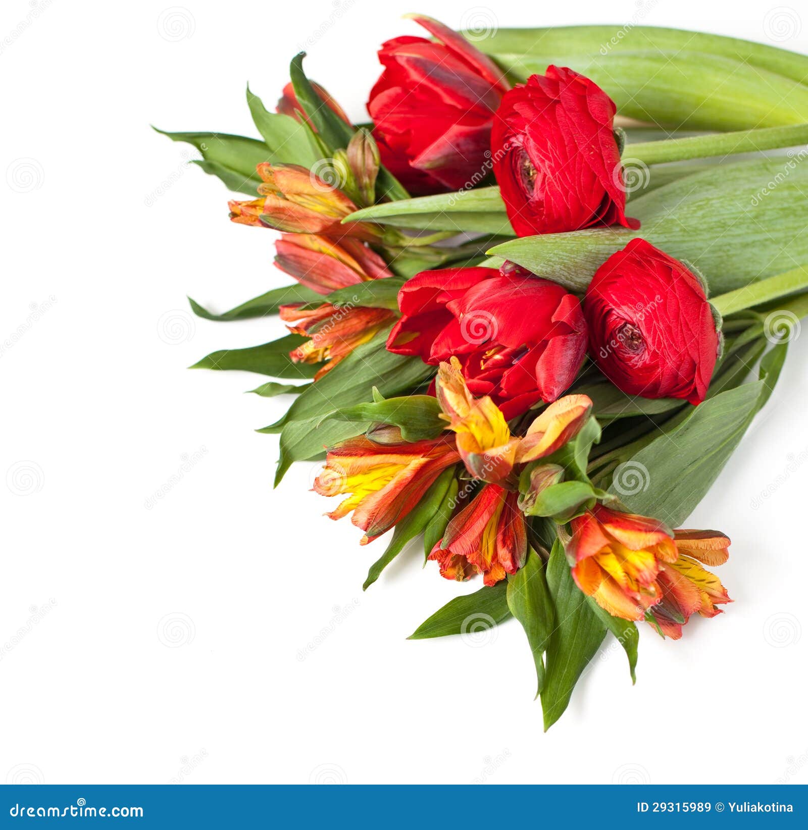 Beautiful Bouquet of Spring Flowers Stock Image - Image of decorate ...