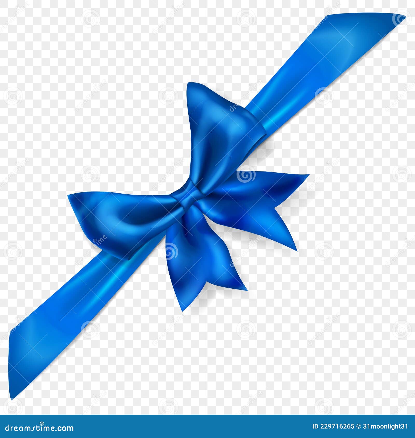 Beautiful Bow with Diagonally Ribbon Stock Vector - Illustration of ...