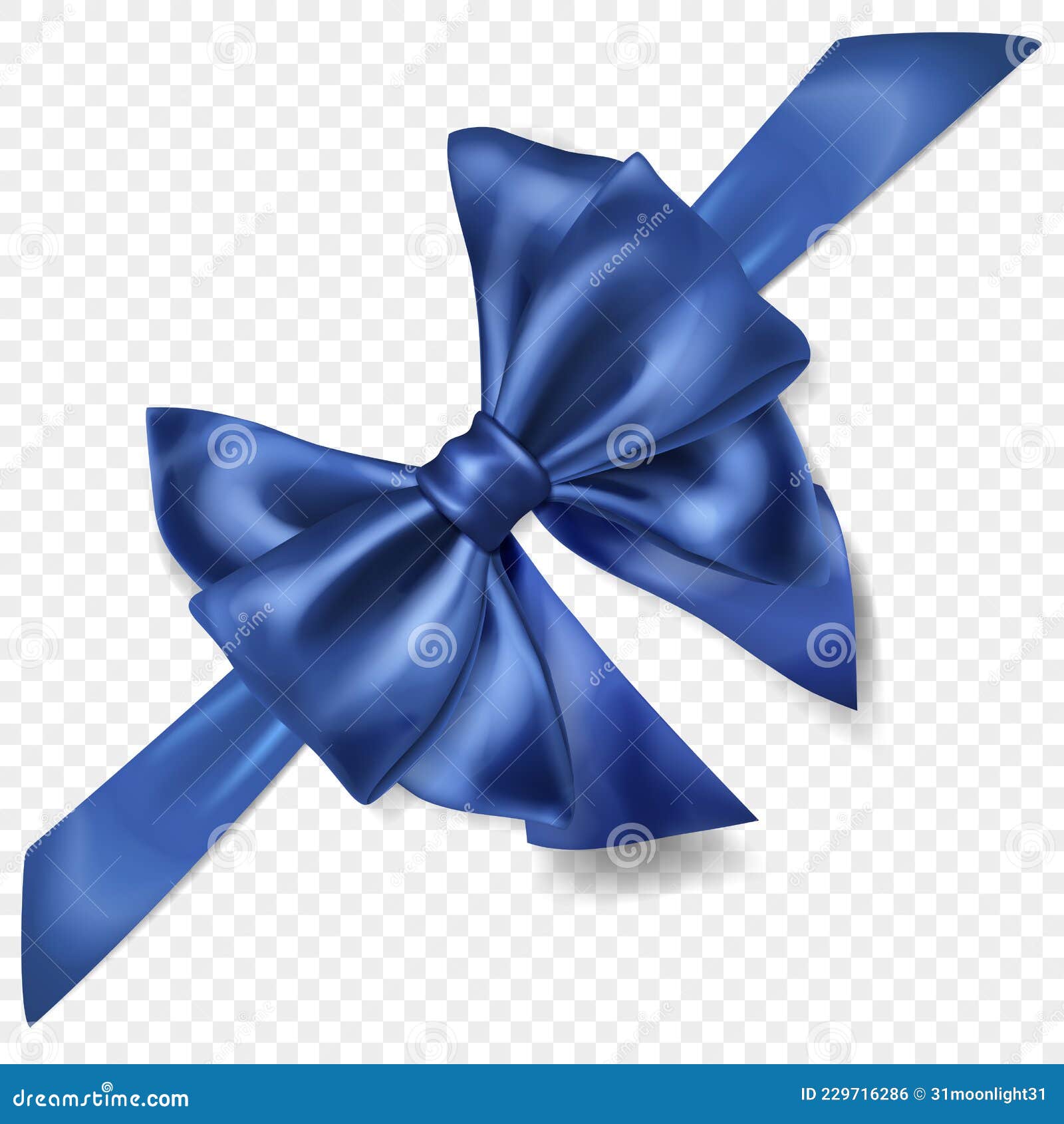 Beautiful Bow with Diagonally Ribbon Stock Vector - Illustration of ...