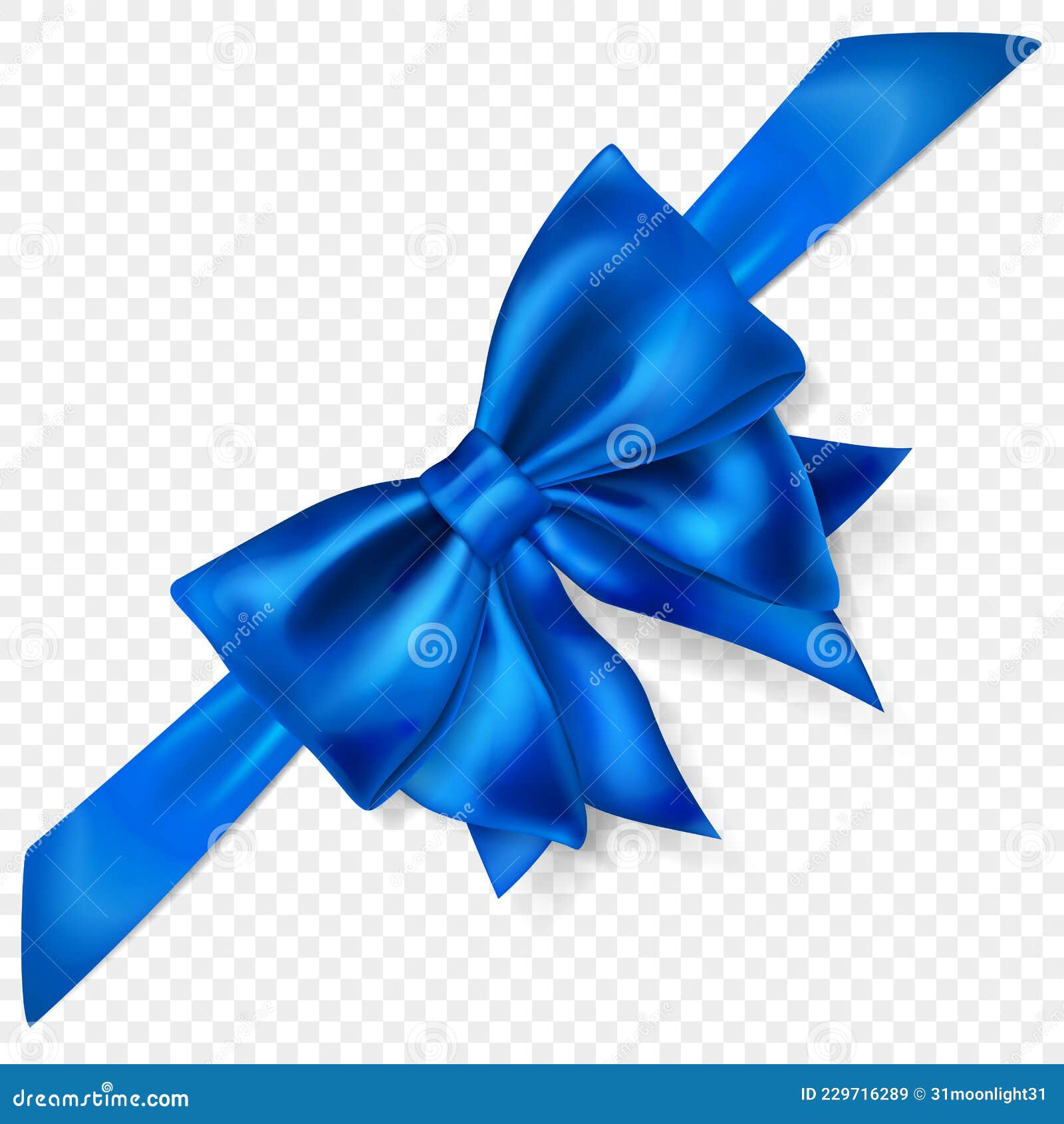 Beautiful Bow with Diagonally Ribbon Stock Vector - Illustration of ...