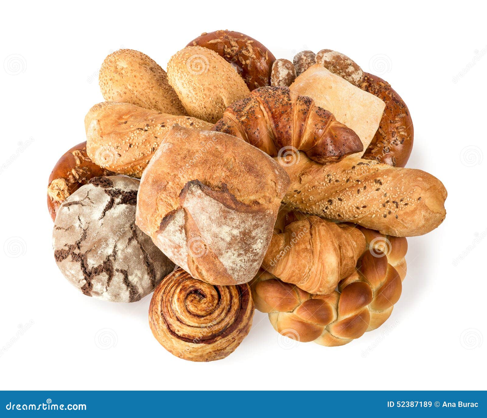 Beautiful bread stock image. Image of grain, cookie, homemade - 52387189