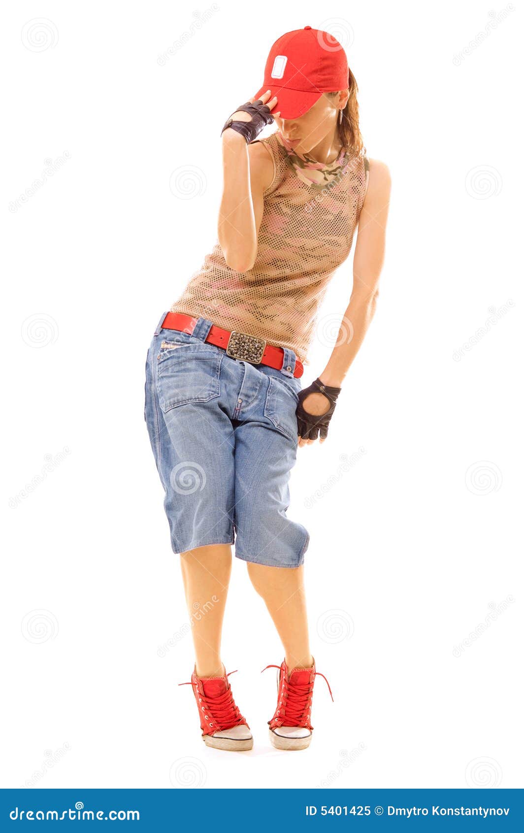 Beautiful Breakdancer Posing Stock Image - Image of roughneck ...