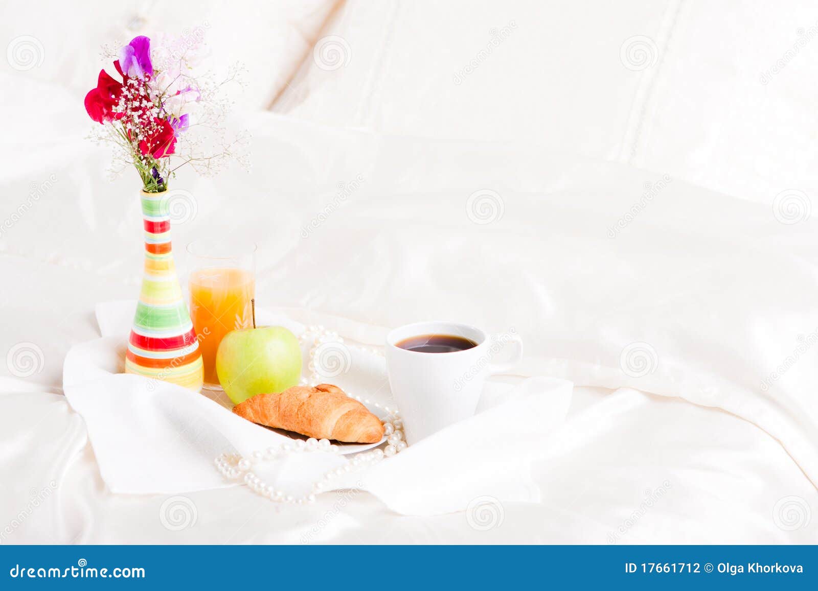 Beautiful breakfast stock photo. Image of morning, horizontal - 17661712