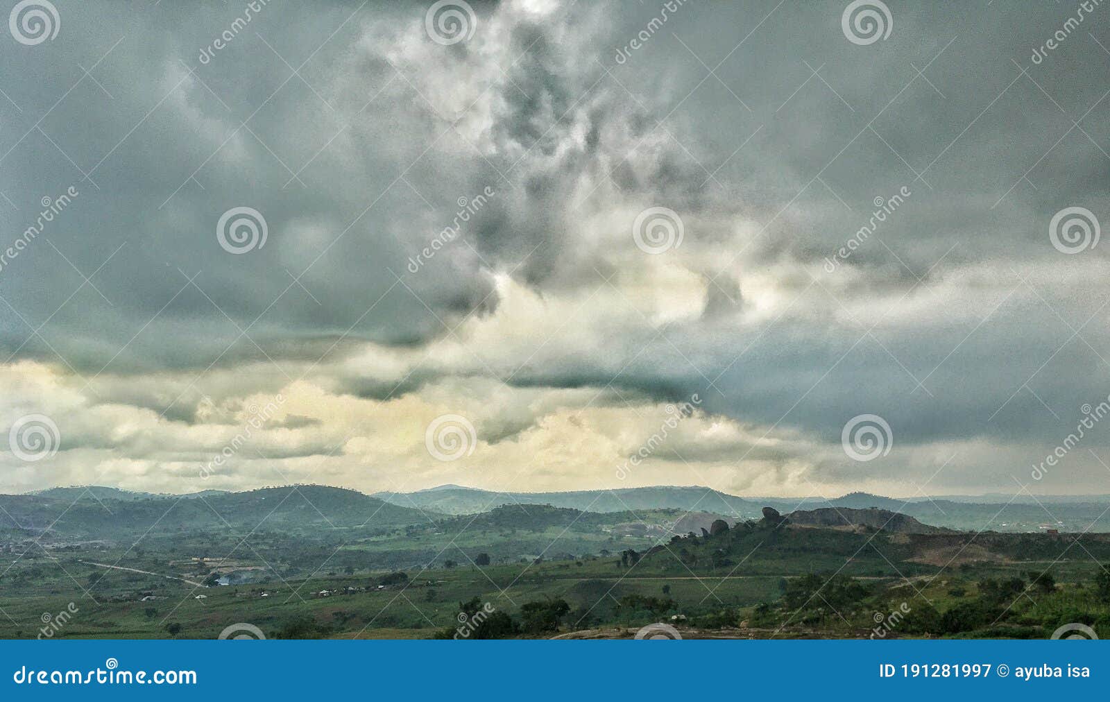 Beautiful breezy scenery stock image. Image of mountain - 191281997