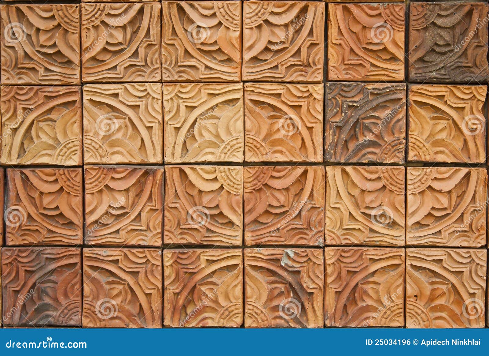 Beautiful Brick Pattern Wall Design Yellow Green Dark Background ...