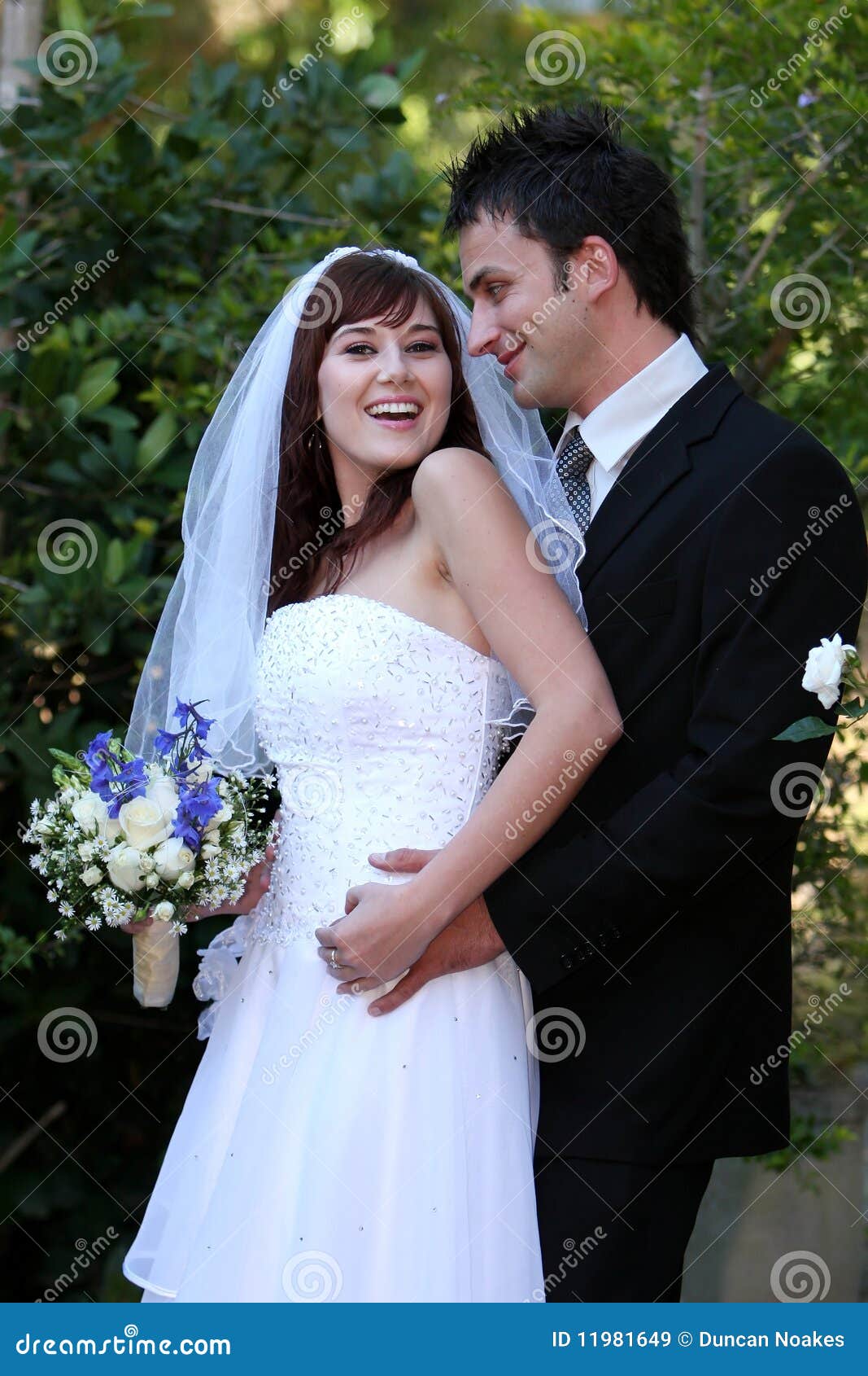 Beautiful Bride and Groom stock image. Image of couple - 11981649