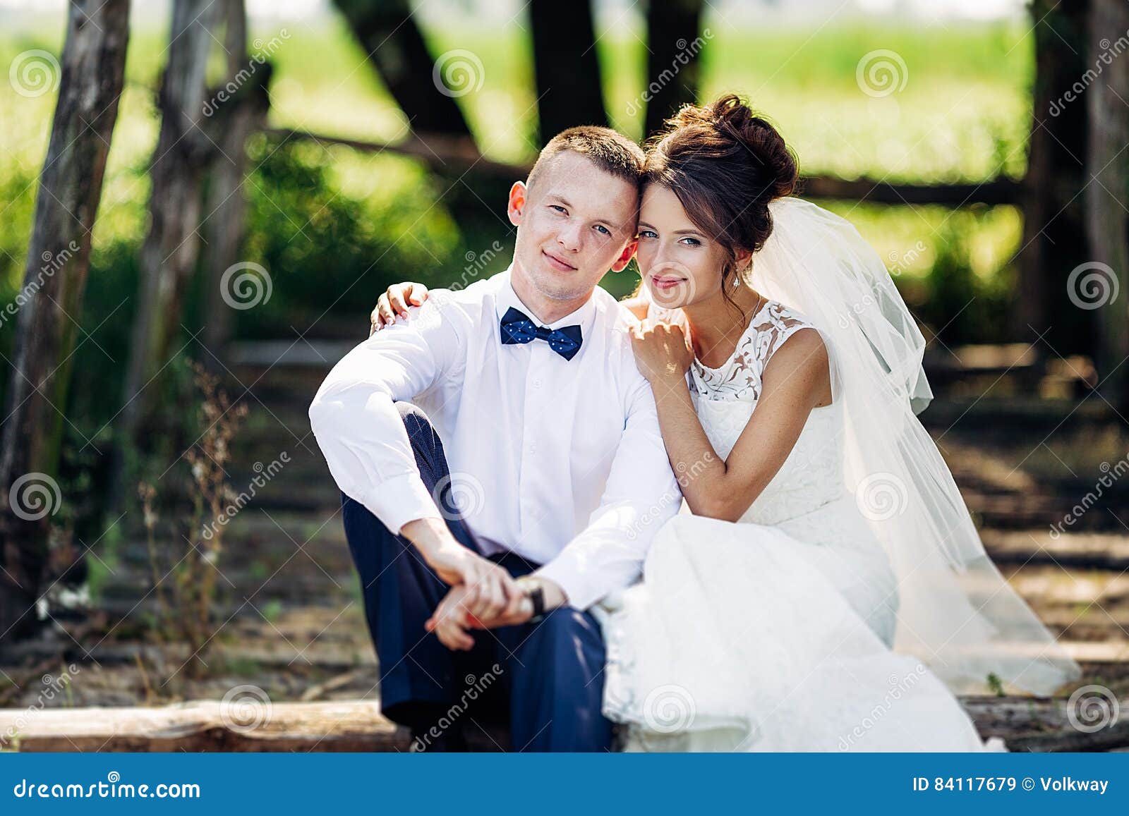 The Beautiful Bride and Groom Stock Image - Image of individuality ...