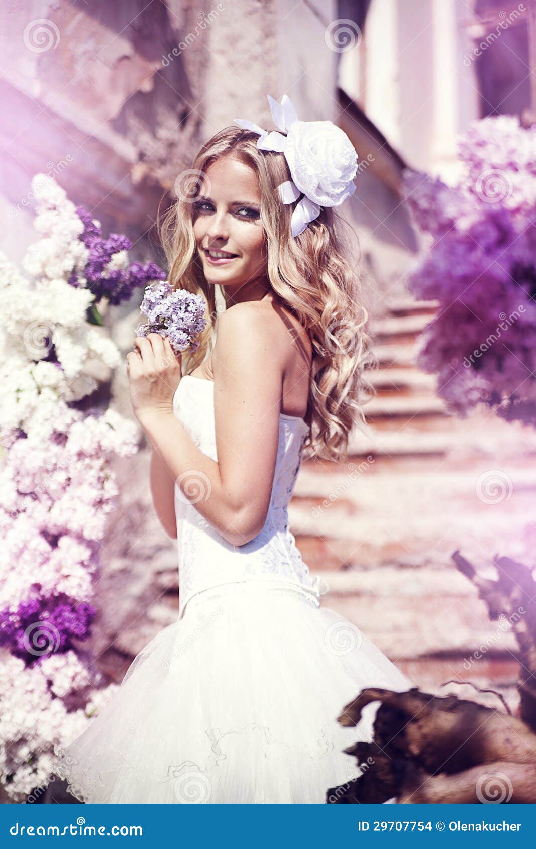 Beautiful bride stock photo. Image of girl, ceremony - 29707754