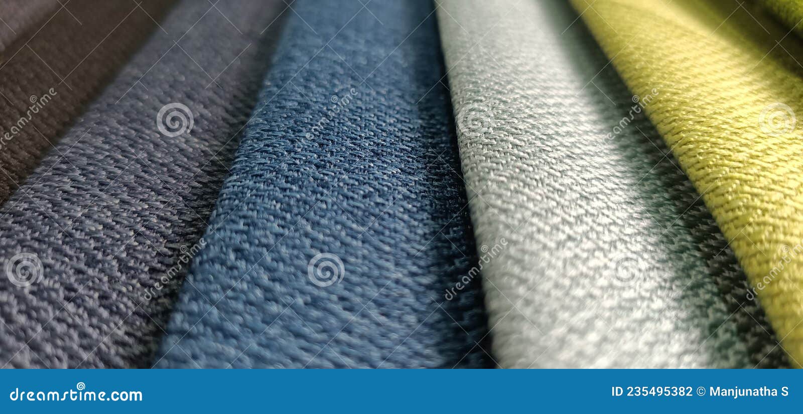 Bright Collection Of Gunny Textile Samples. Fabric Texture Background ...