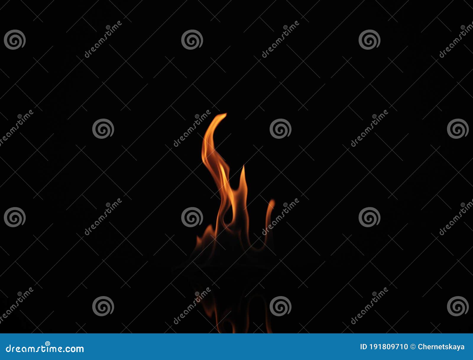 Beautiful Bright Fire Flames on Background Stock Photo - Image of ...