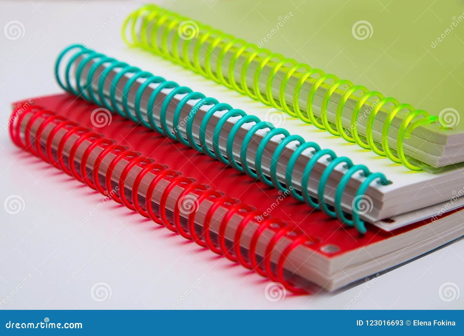 Beautiful Bright Multi-colored Pads on a White Background Stock Image ...