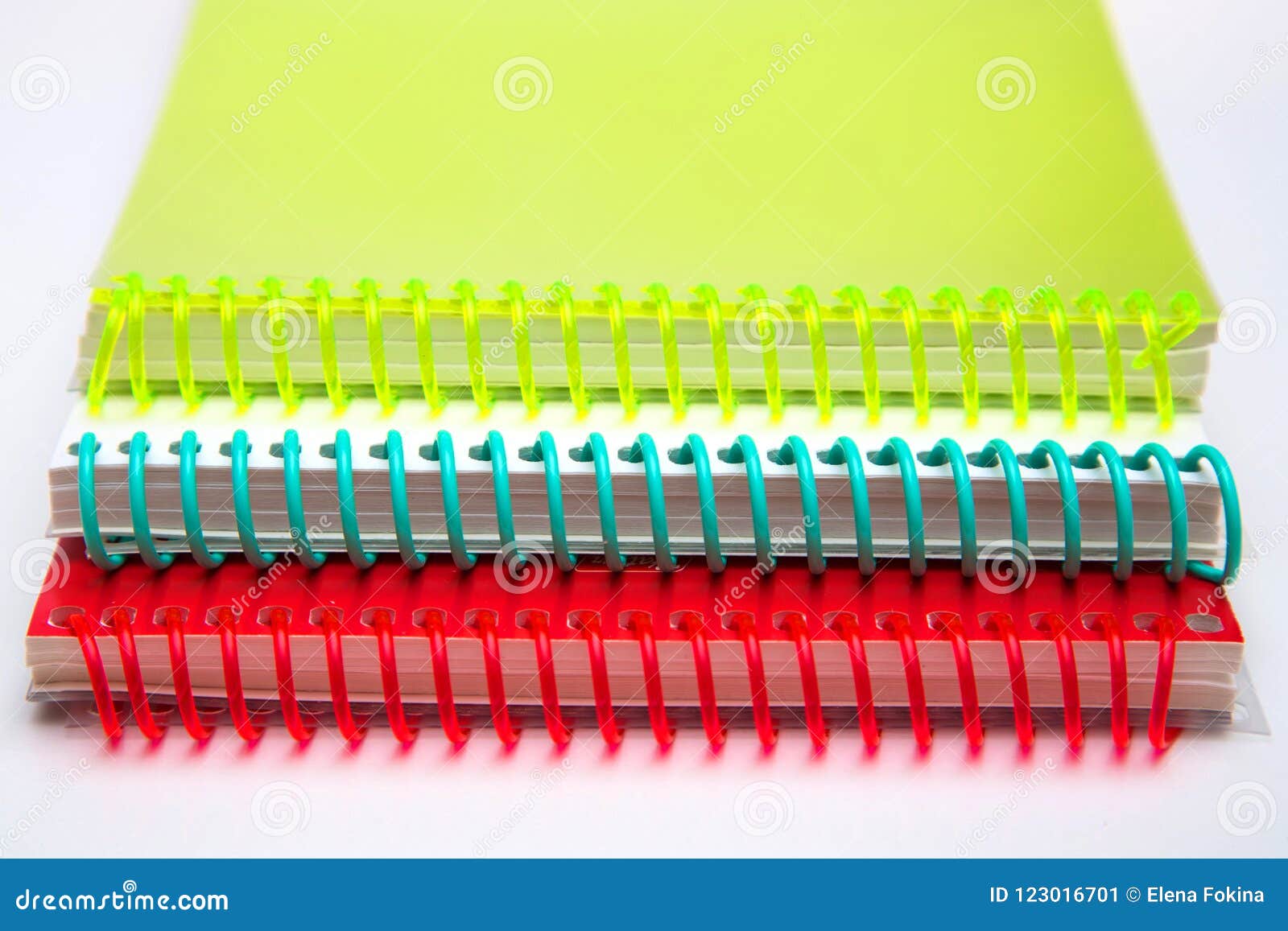Beautiful Bright Multi-colored Pads on a White Background Stock Image ...