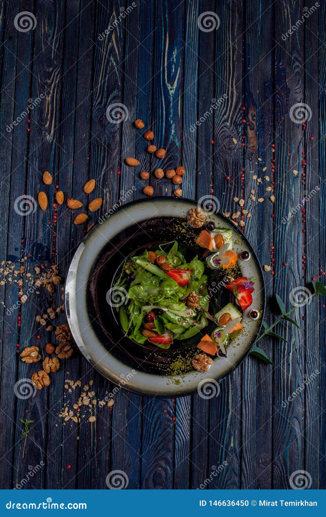 Beautiful and Bright, Unusual Dish, Author`s Performance, for Design in ...