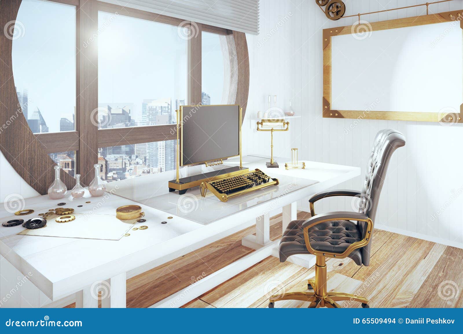 Beautiful Workplace Window Stock Illustrations – 1,496 Beautiful ...
