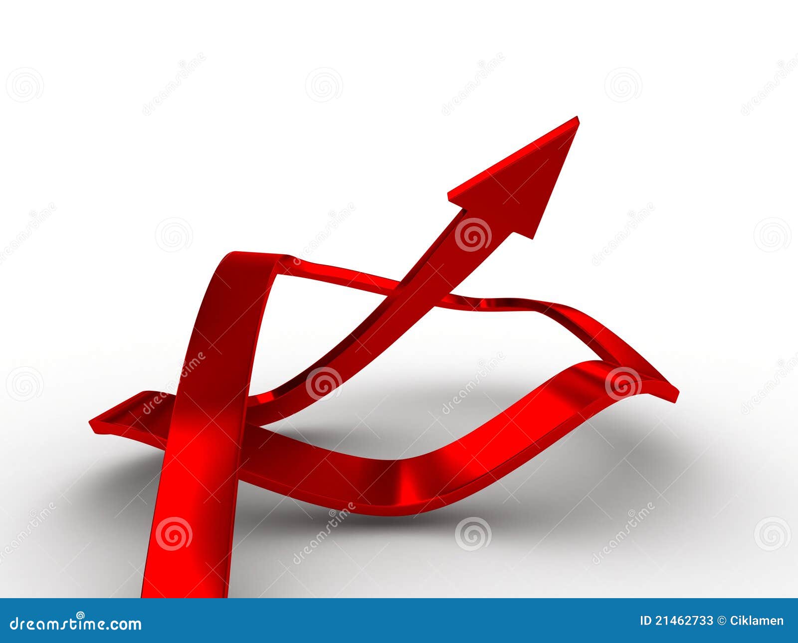 Beautiful brilliant arrow stock illustration. Illustration of banking ...