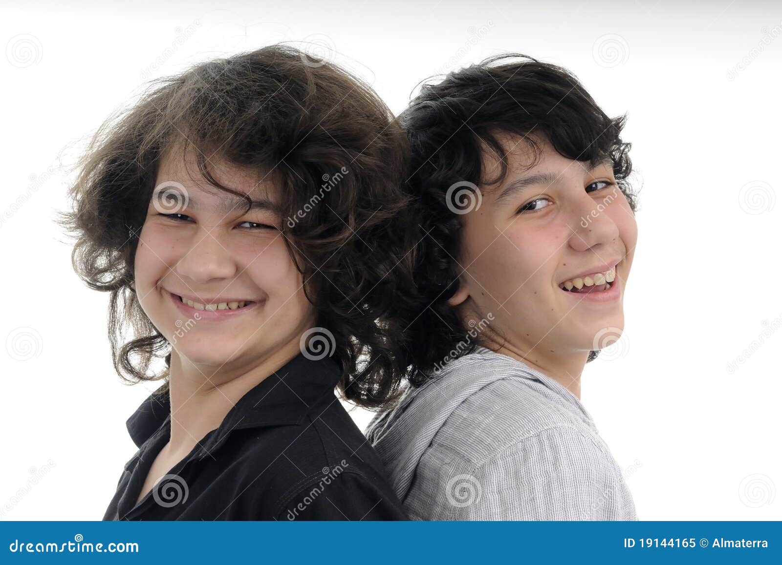 Beautiful brothers smiling stock image. Image of teenager - 19144165