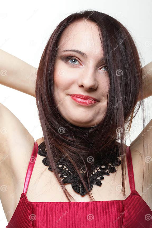 Beautiful Brunette Woman Long Hair Stock Image Image Of Model Beautiful 37097775