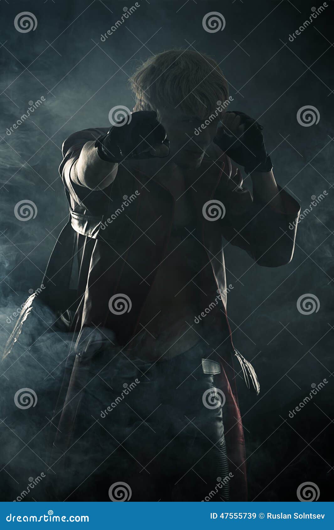 Beautiful Brutal Hero Fighting Stock Image - Image of knight ...