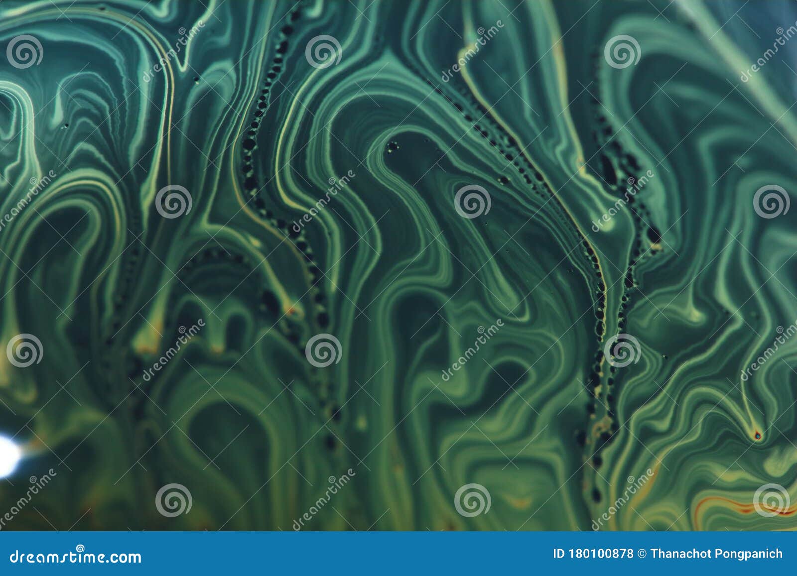 Beautiful Bubble Holds Molecule. Water Splashes In Abstract Background ...