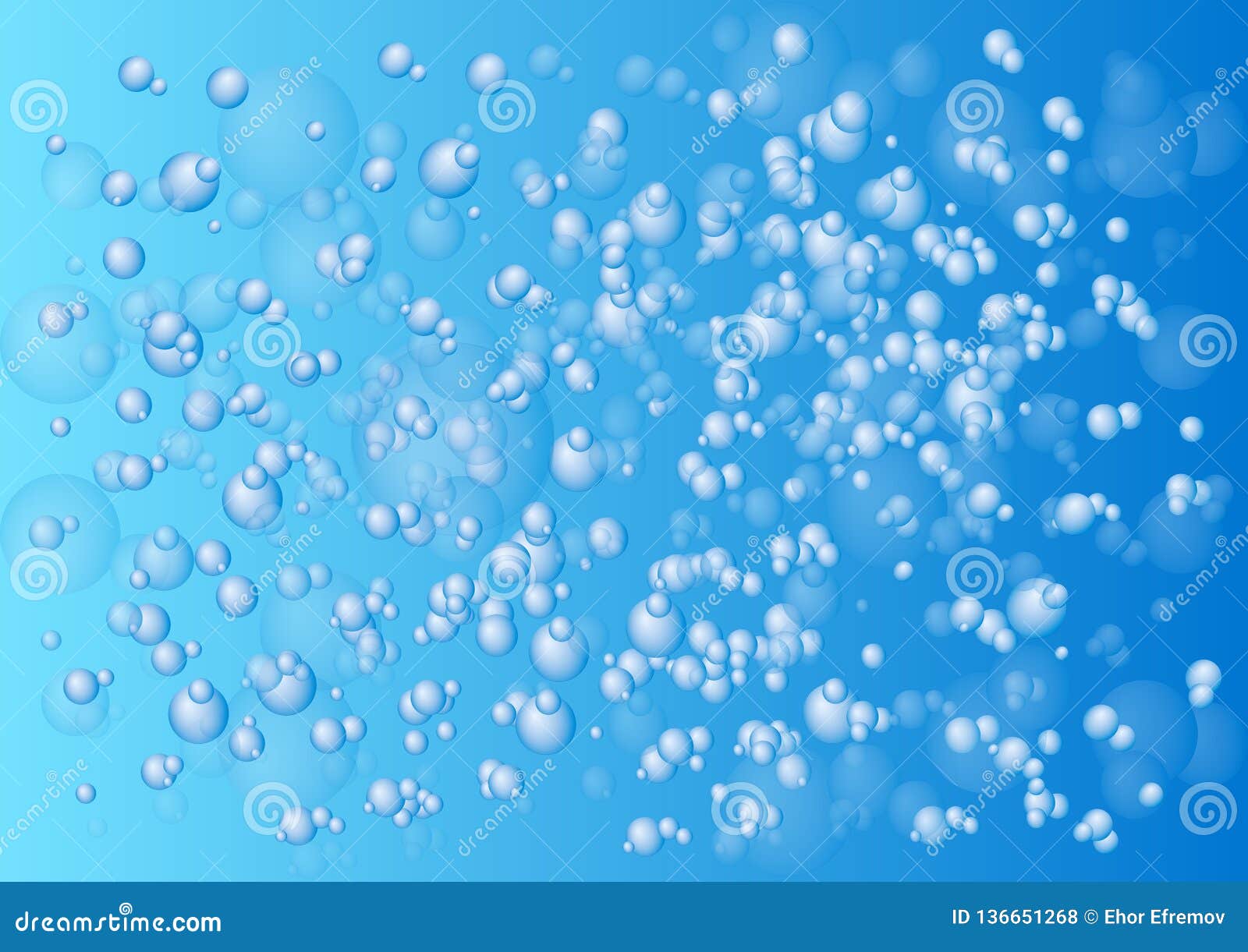 Beautiful Bubbles.the Game is Beautiful Air Bubbles. Stock Illustration ...