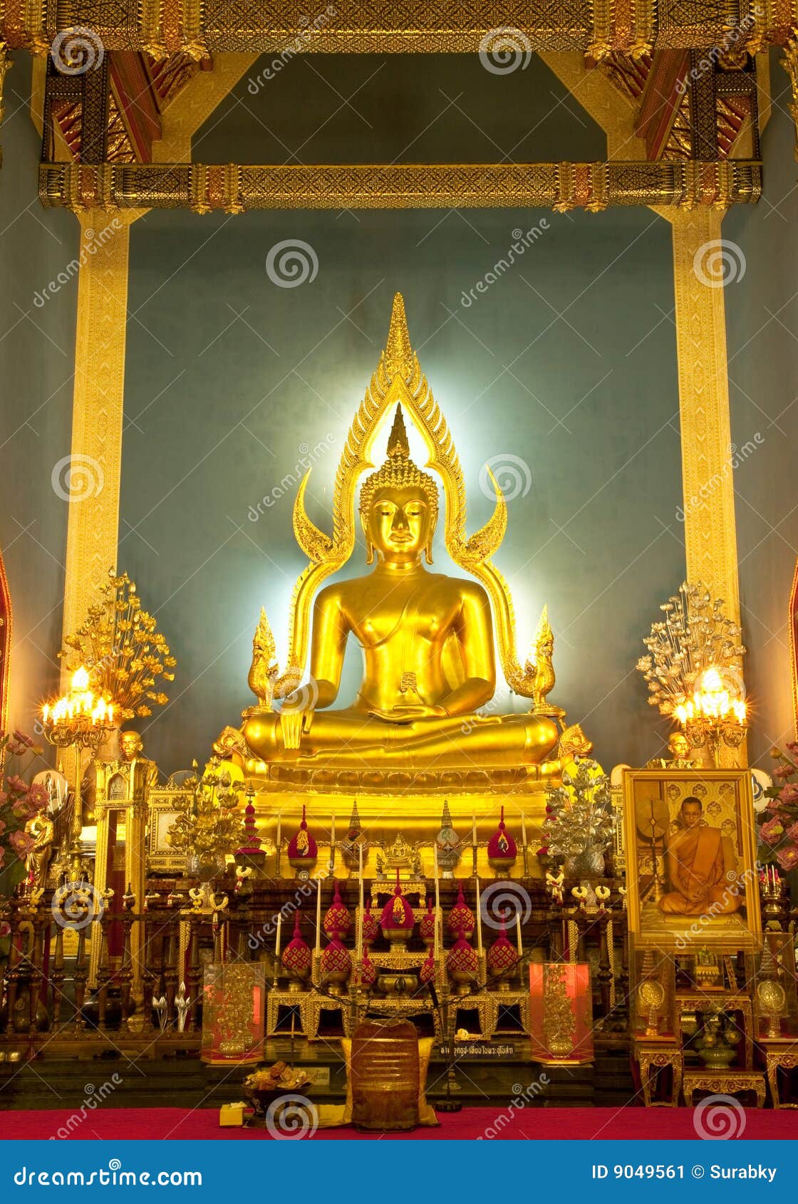 Beautiful Buddha image stock image. Image of buddha, buddhism - 9049561