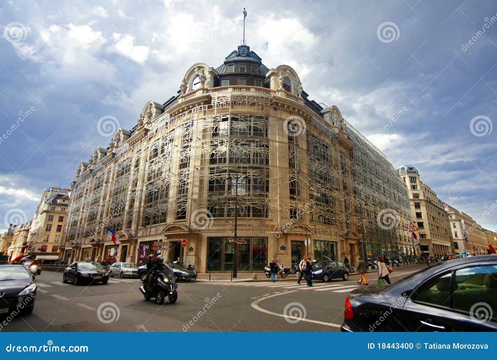 Beautiful building stock photo. Image of historic, facade - 18443400