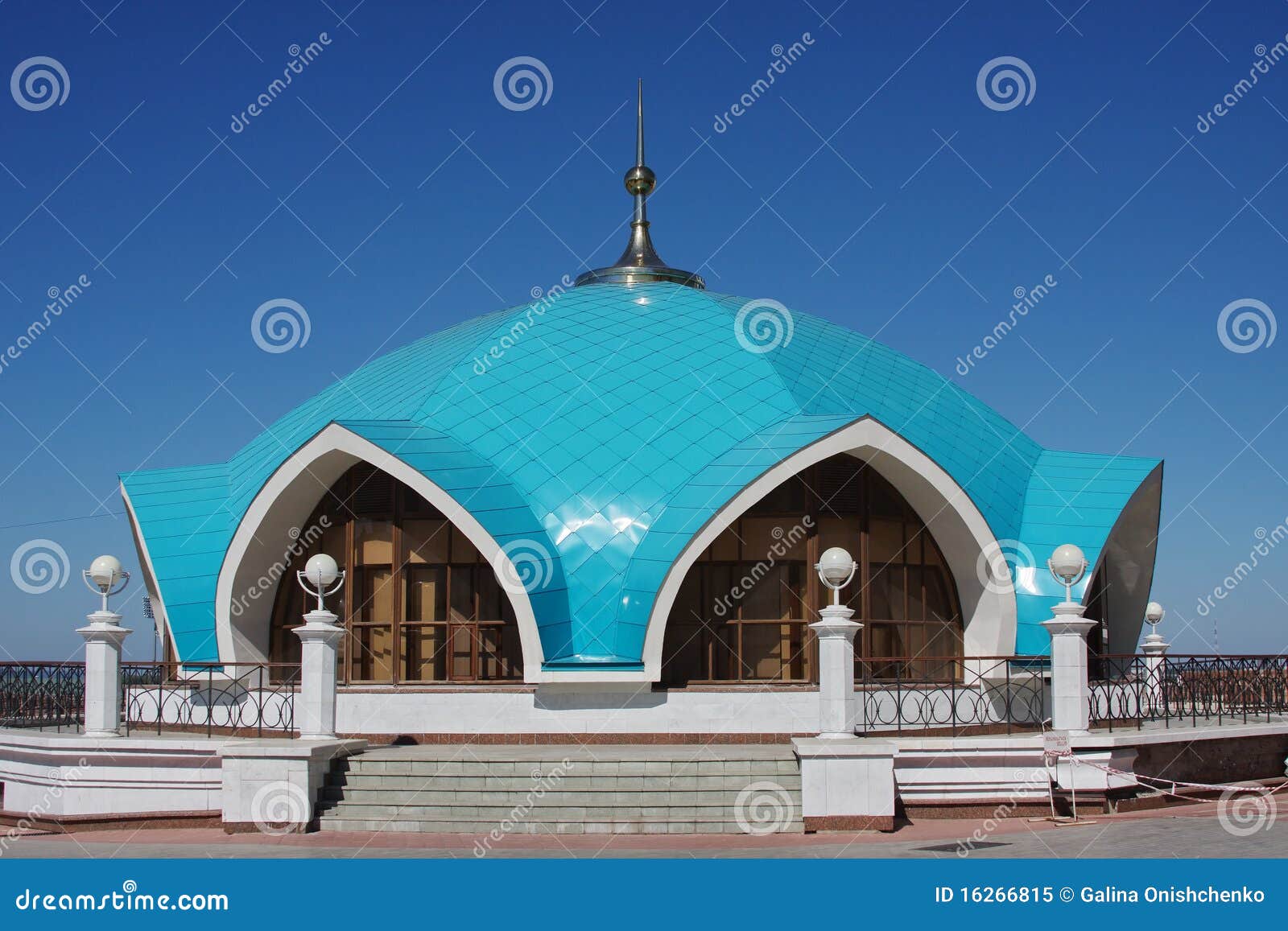 The Beautiful Building is in City Kasan Stock Image - Image of kasan ...