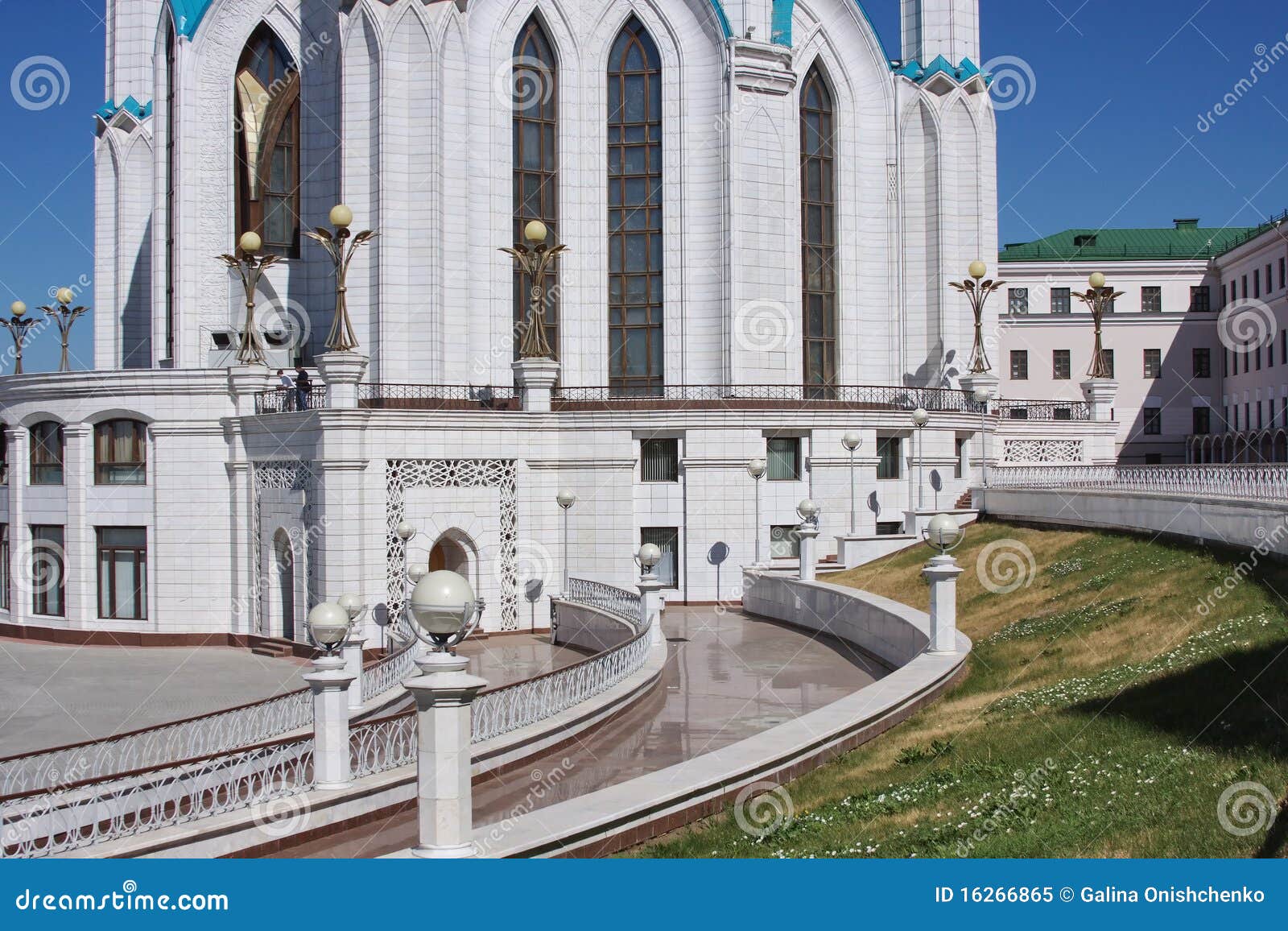 The Beautiful Building is in City Kasan Stock Image - Image of ...