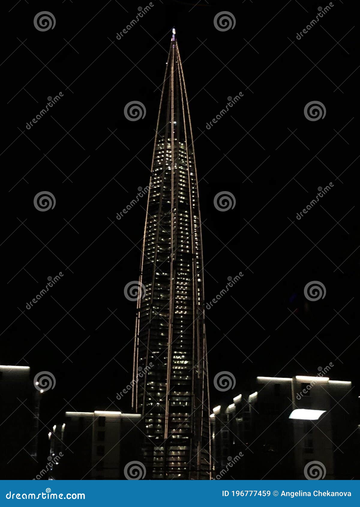 A Beautiful Building that Looks Like Corn Stock Image - Image of flash ...