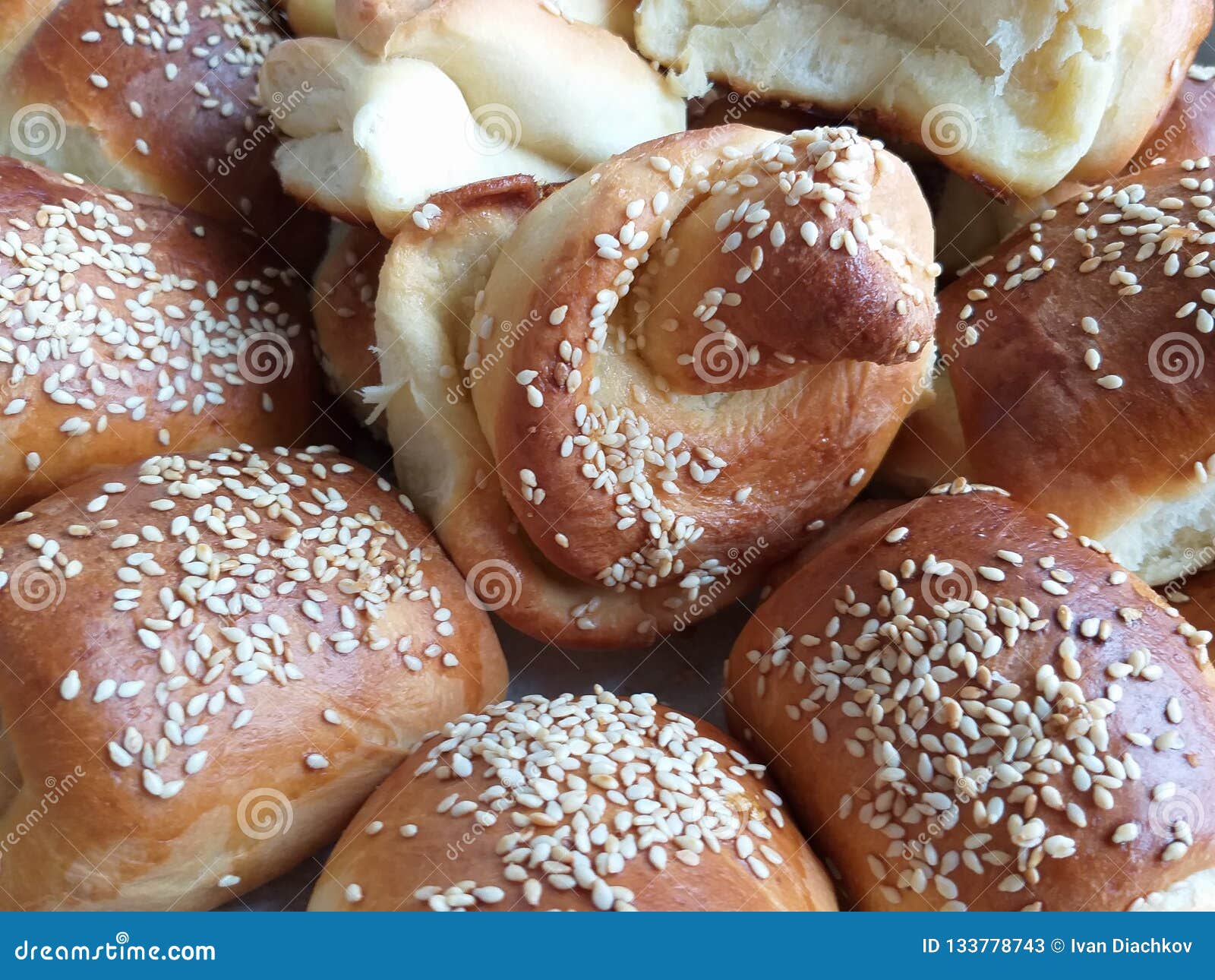 Beautiful buns stock image. Image of beautiful, cuisine - 133778743