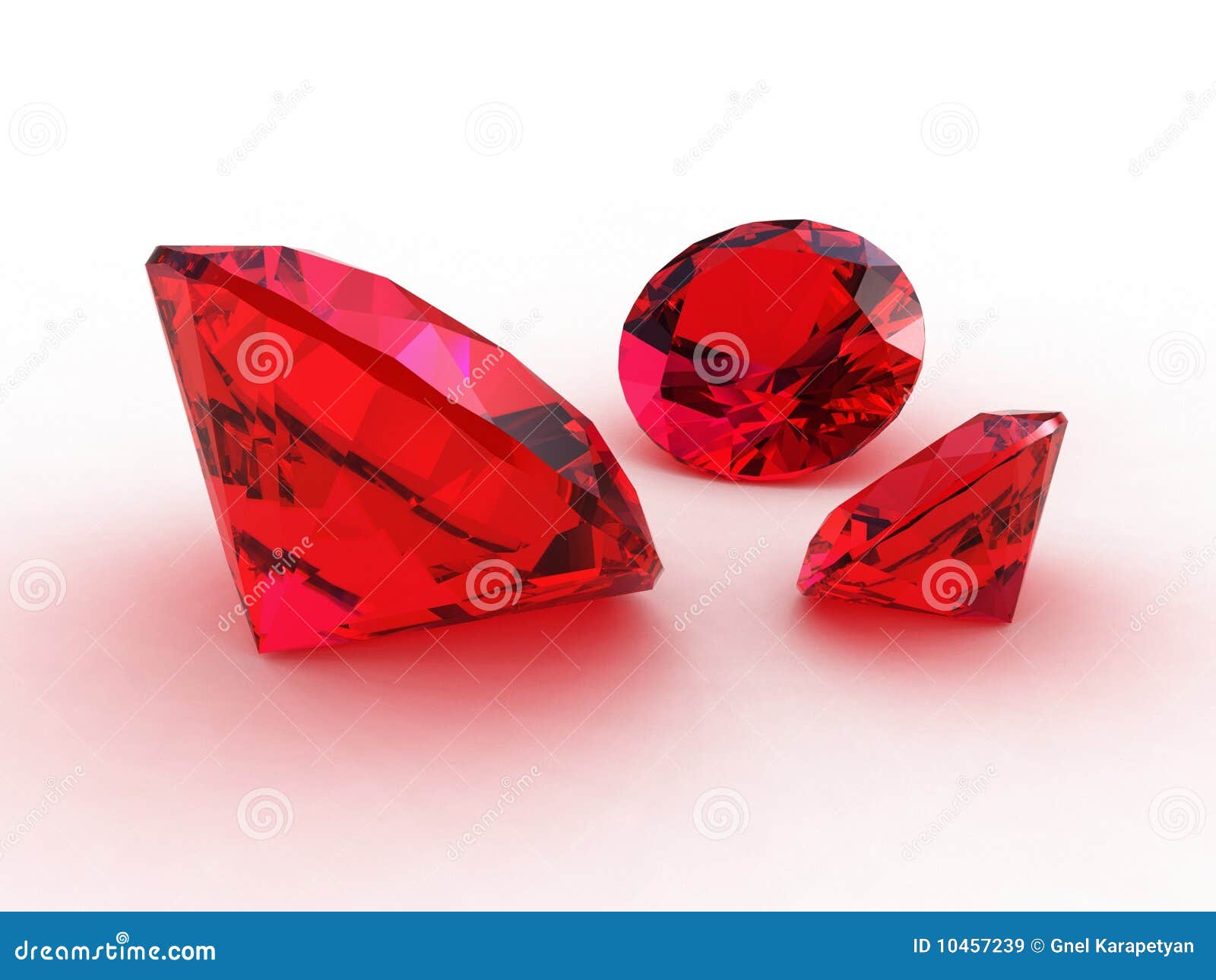 The Beautiful Burgundy Garnets Stock Illustration - Illustration of ...