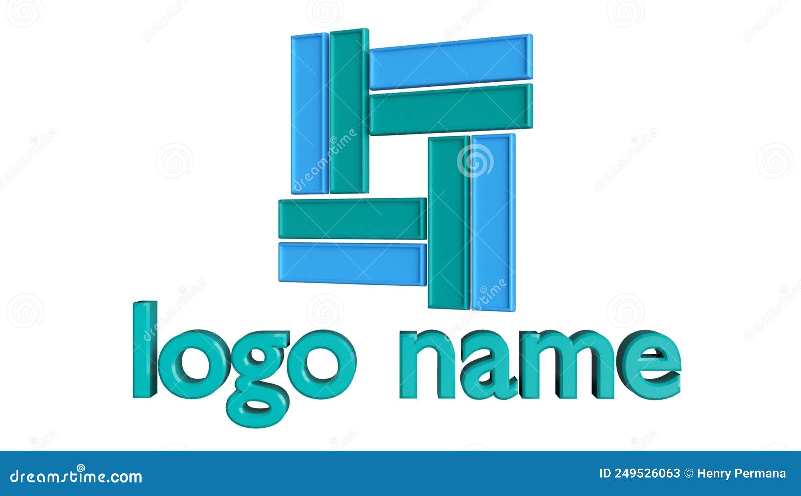 A Logo Rectangular Circle Round Alphabet Vector Illustration ...