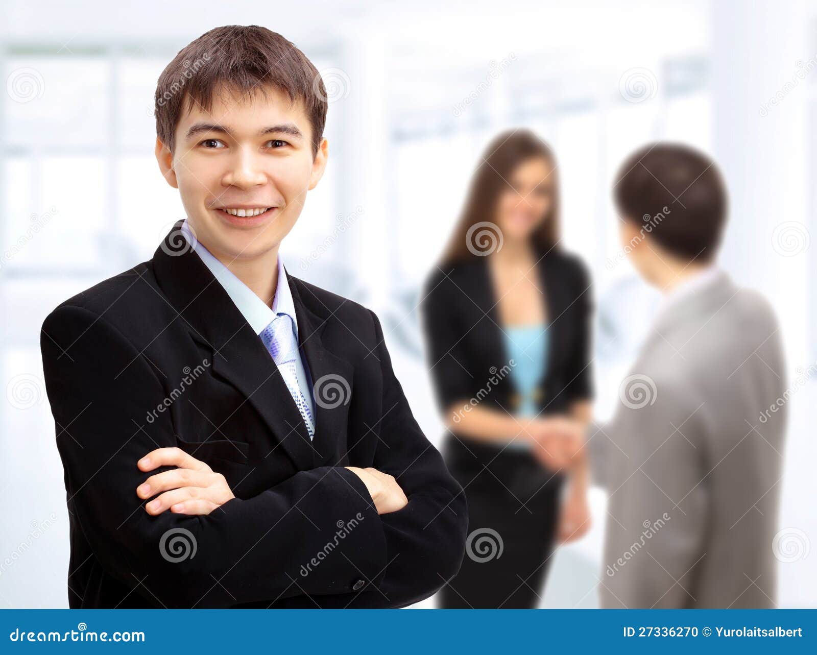 Beautiful business man stock photo. Image of collar, isolated - 27336270