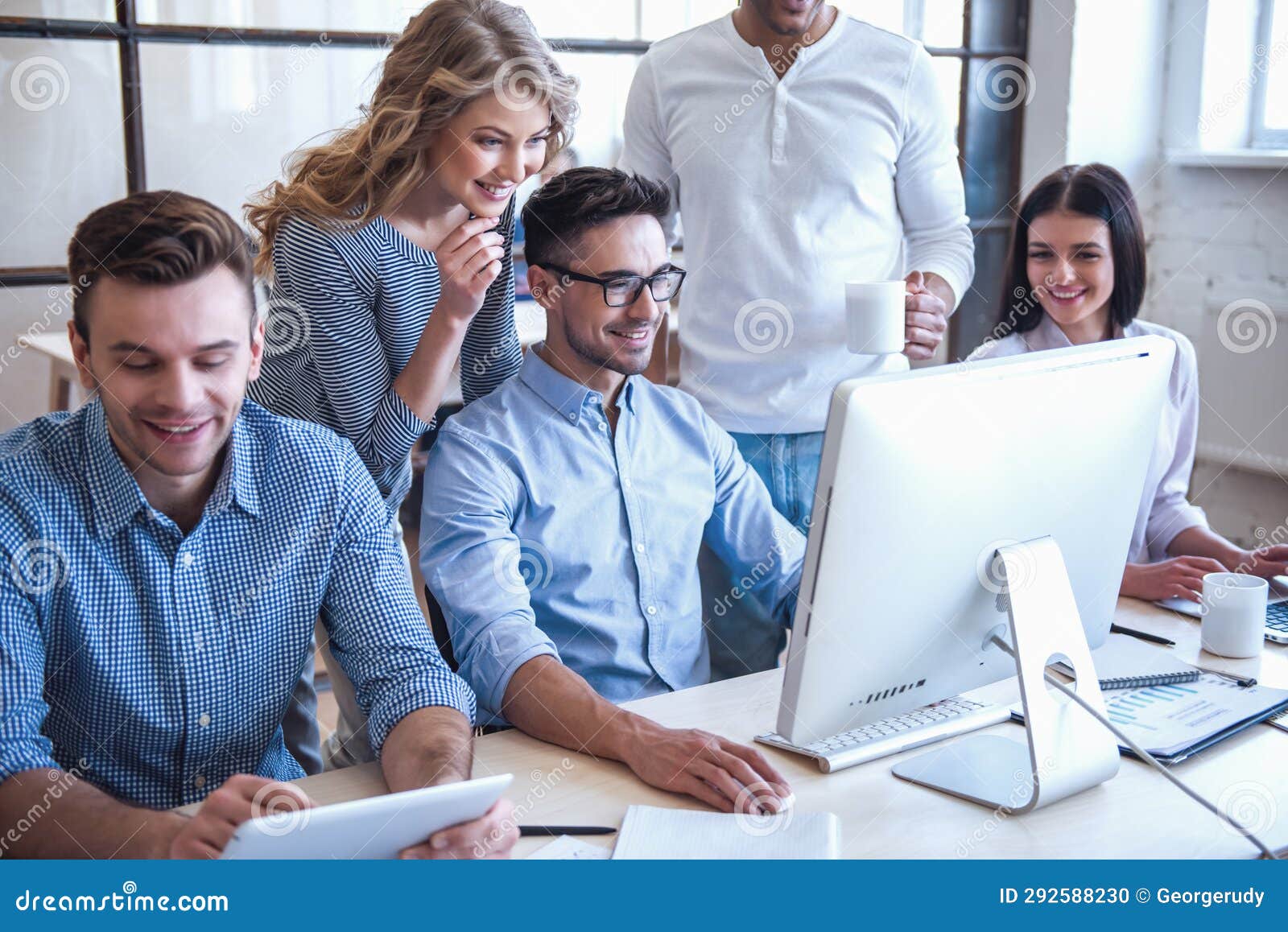 Business people working stock photo. Image of male, casual - 292588230 Business people working stock photo. Image of male, casual - 292588230