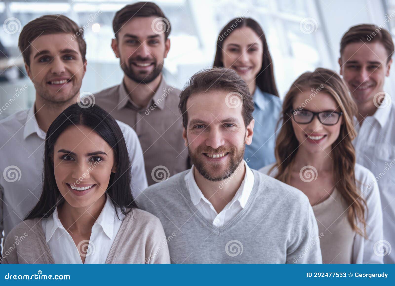 Beautiful business team stock image. Image of people - 292477533