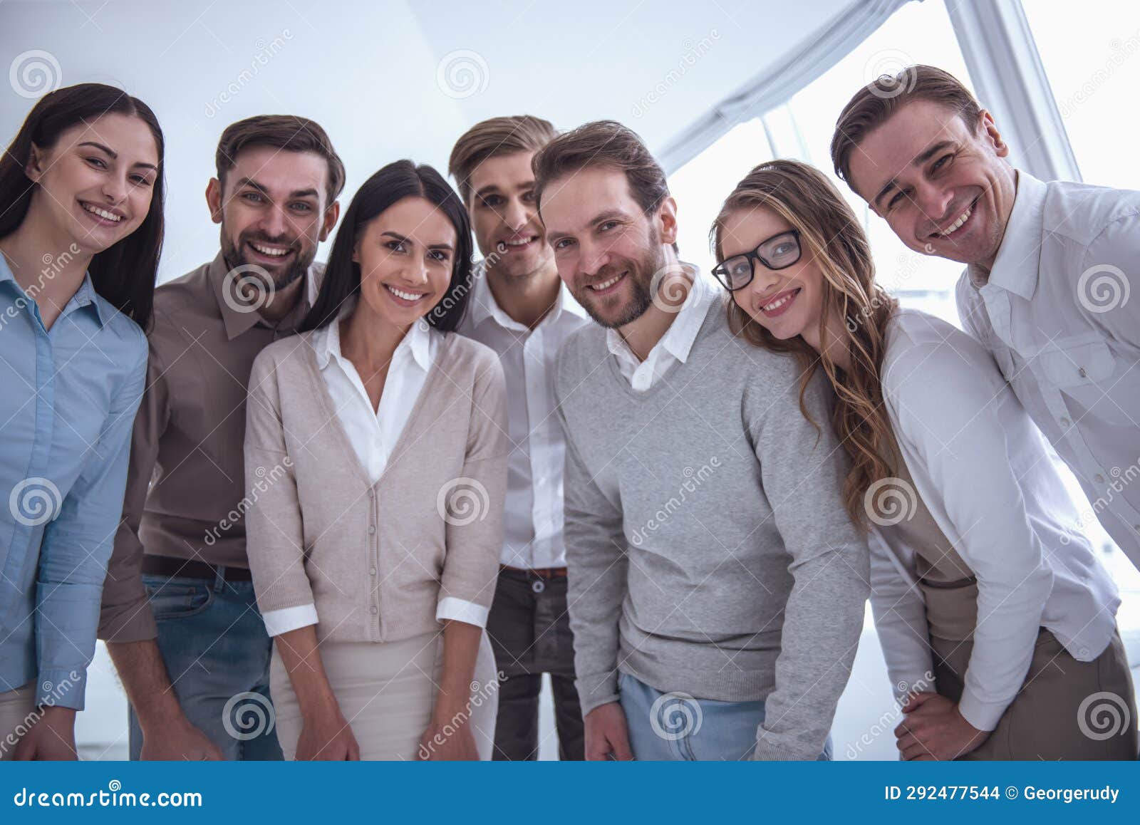 Beautiful business team stock photo. Image of colleague - 292477544