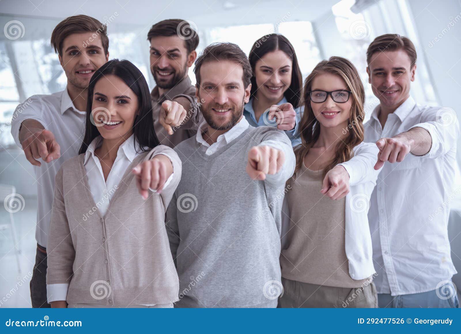 Beautiful business team stock photo. Image of confident - 292477526