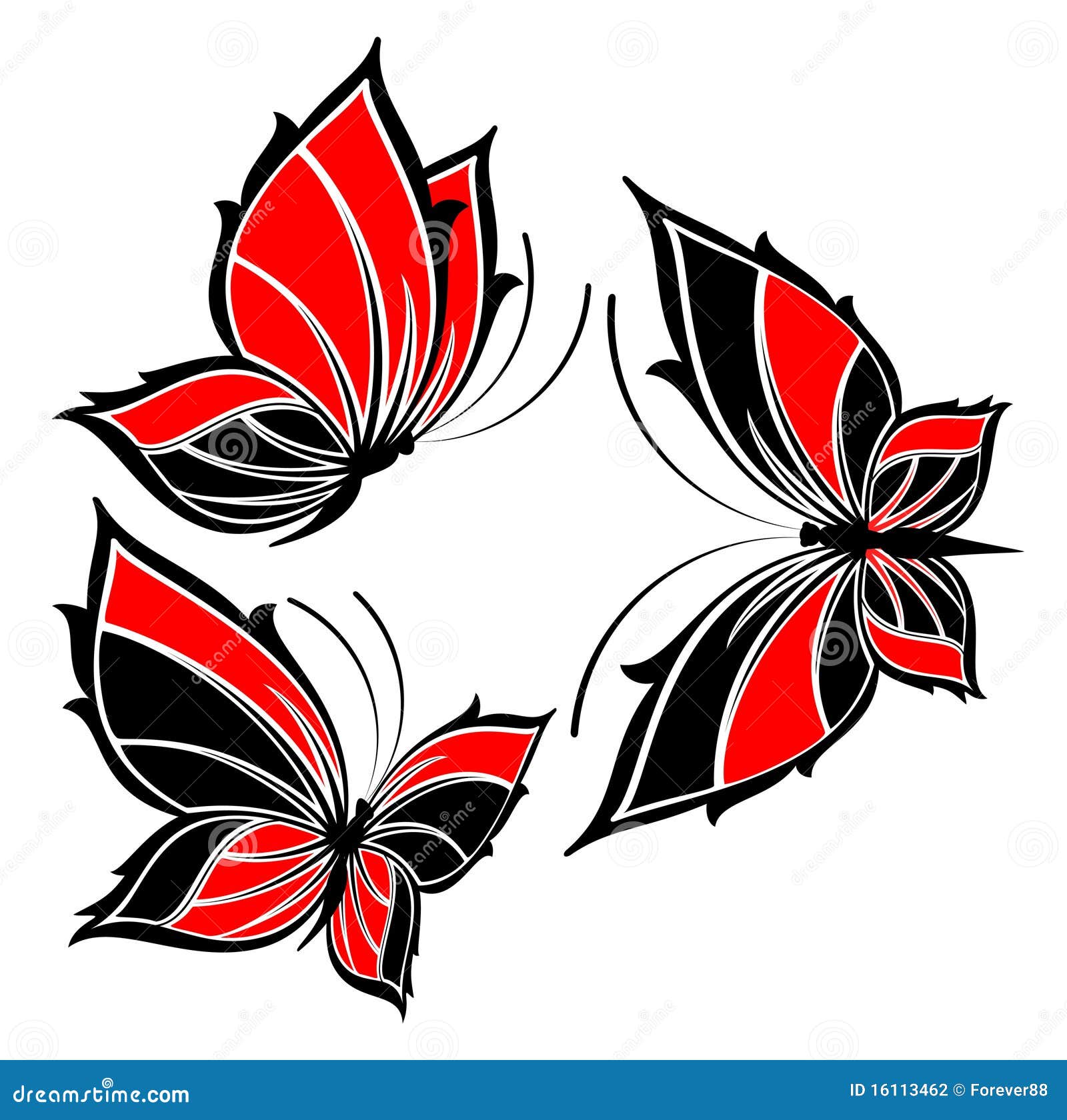 Beautiful Butterfly for a Design Stock Vector - Illustration of ...