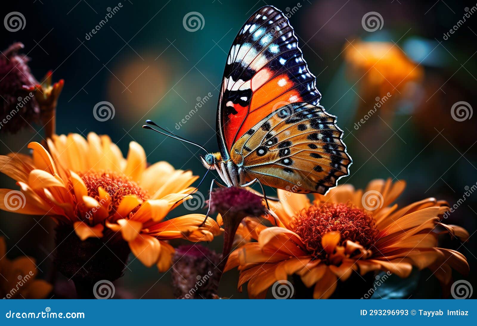 Beautiful Butterfly S Closeup with Intriguing Patterns" Generative AI ...