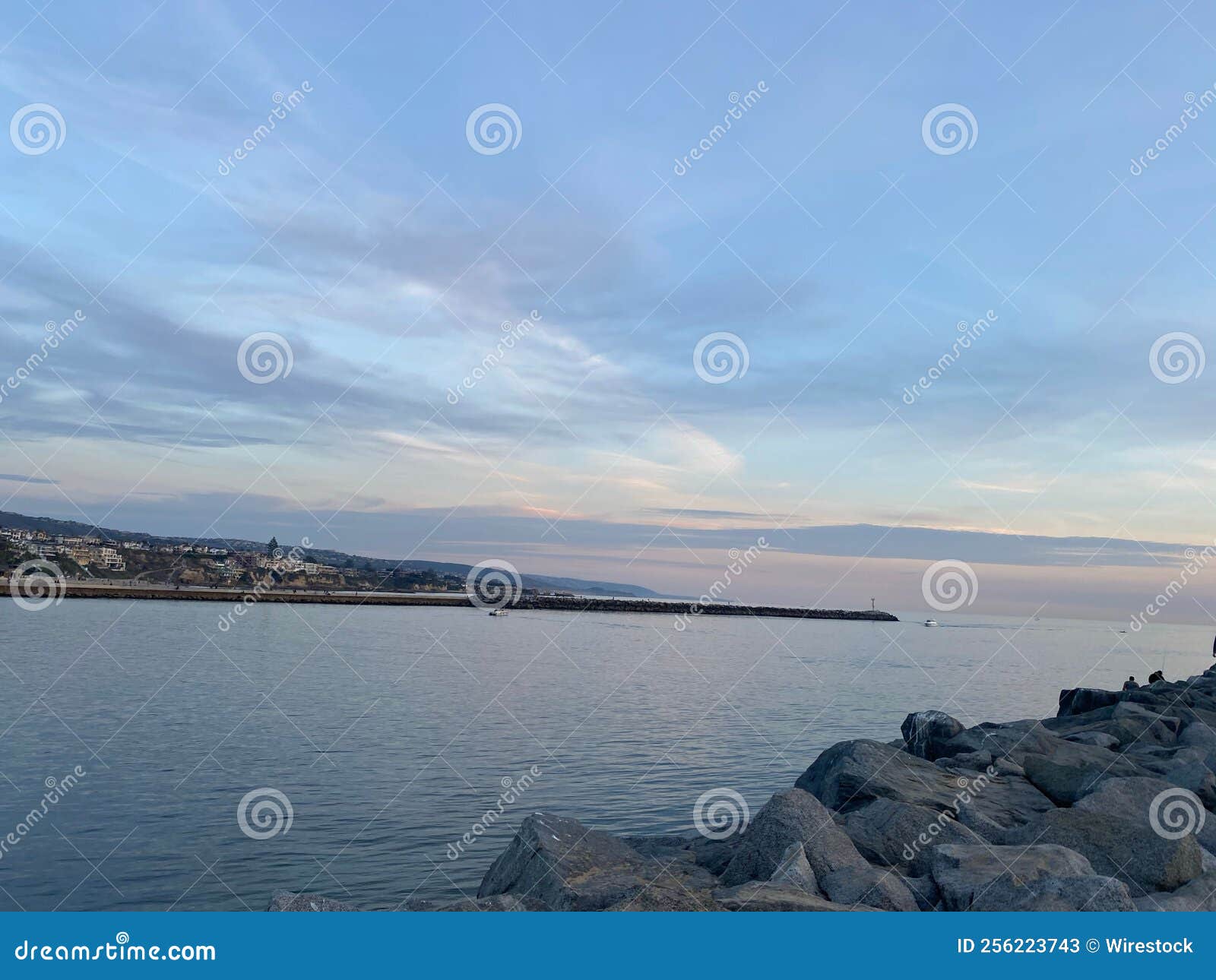 Beautiful Calm Sea View in the Daytime Stock Image - Image of vacation ...