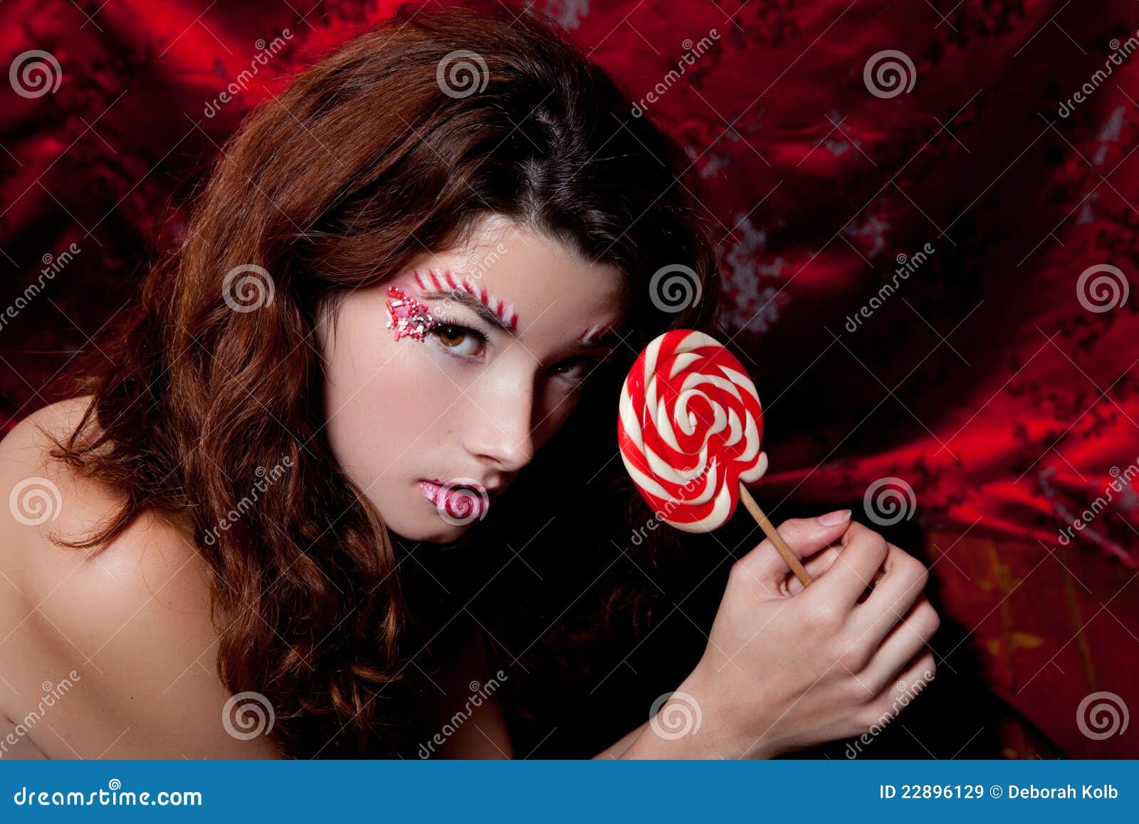 Beautiful Candy stock image. Image of love, glamour, brunette - 22896129