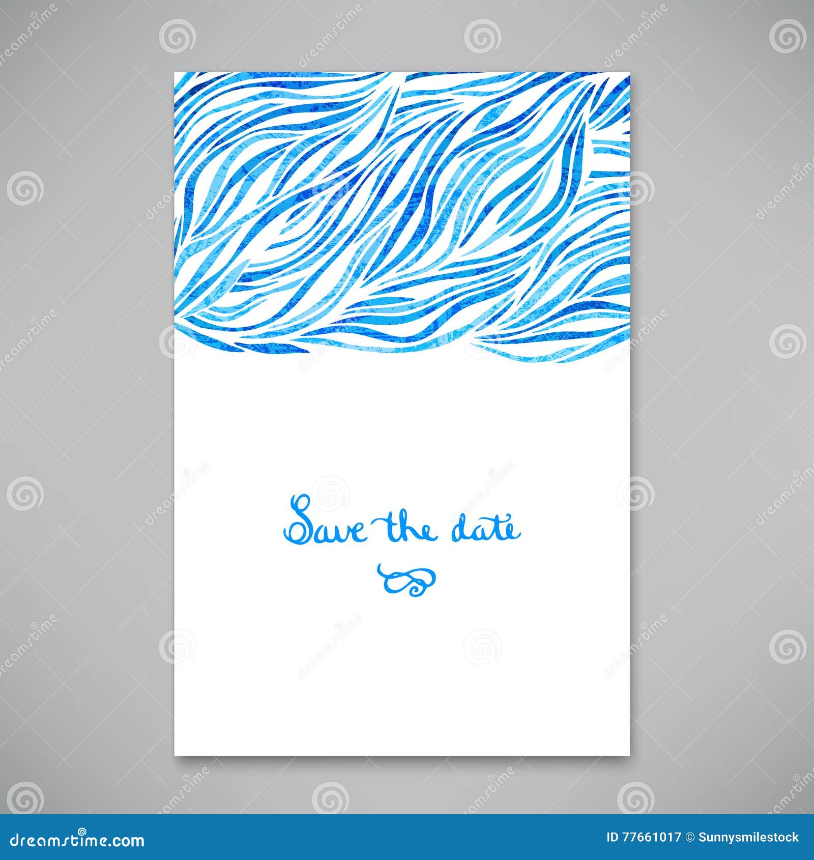 Beautiful card template stock vector. Illustration of banner - 77661017