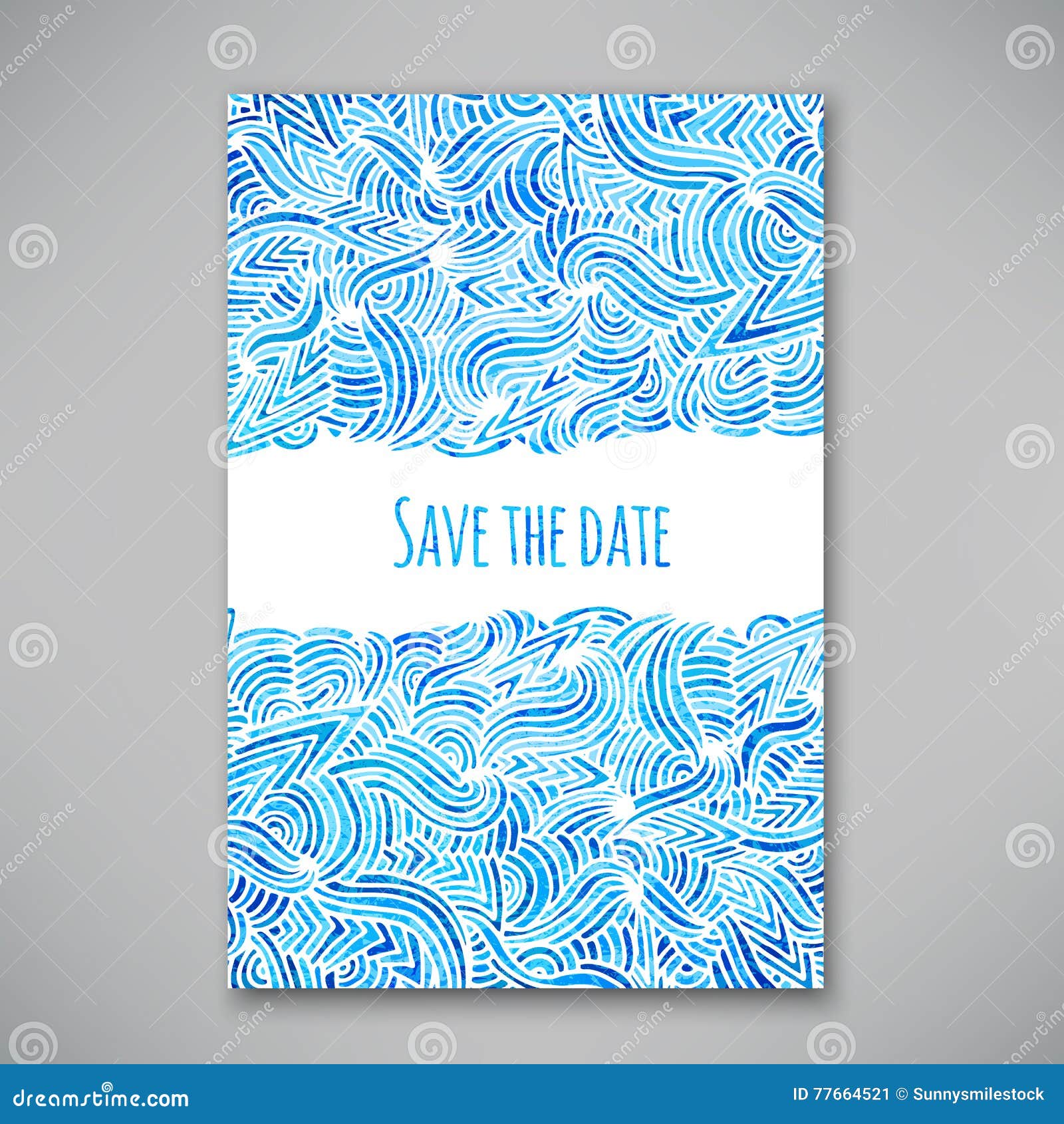 Beautiful card template stock vector. Illustration of abstract - 77664521