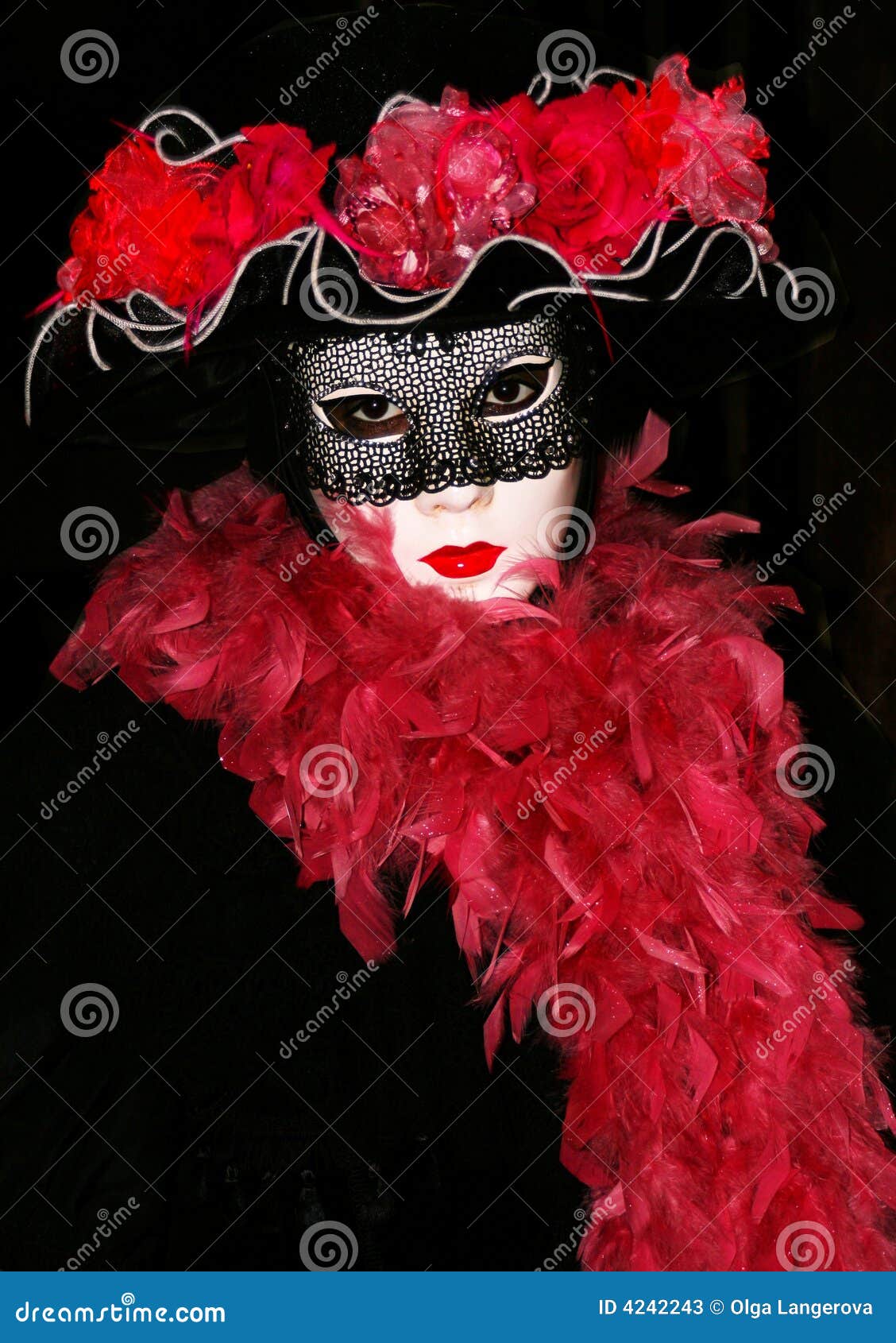 Beautiful carnival mask stock image. Image of fest, venice - 4242243