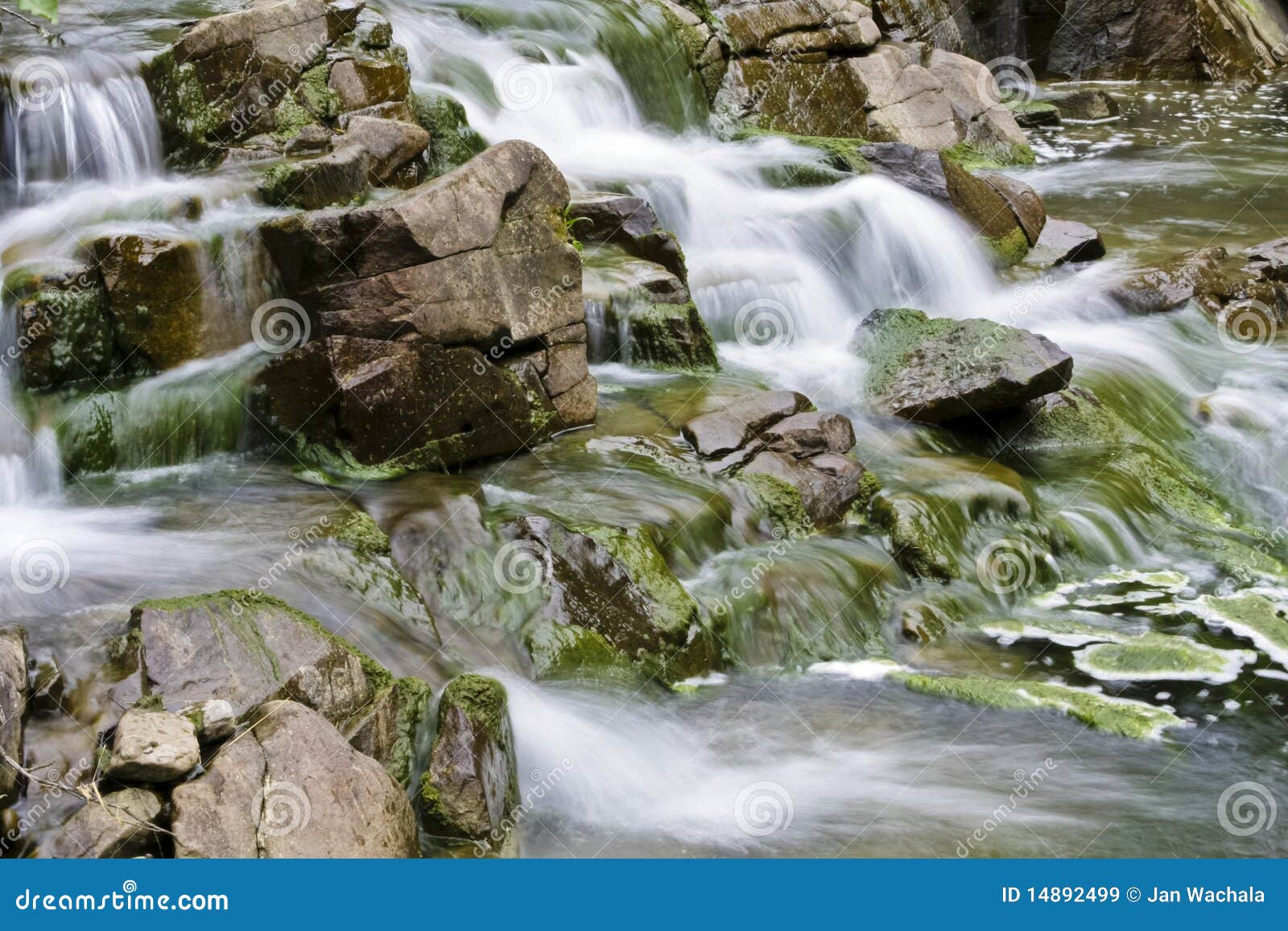 Beautiful Cascade Waterfall Stock Image - Image of outdoor, flow: 14892499