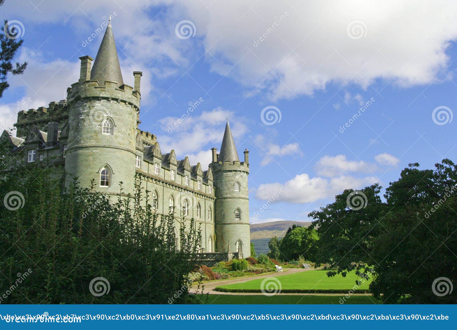 Beautiful castle stock image. Image of meadow, majestic - 2086133