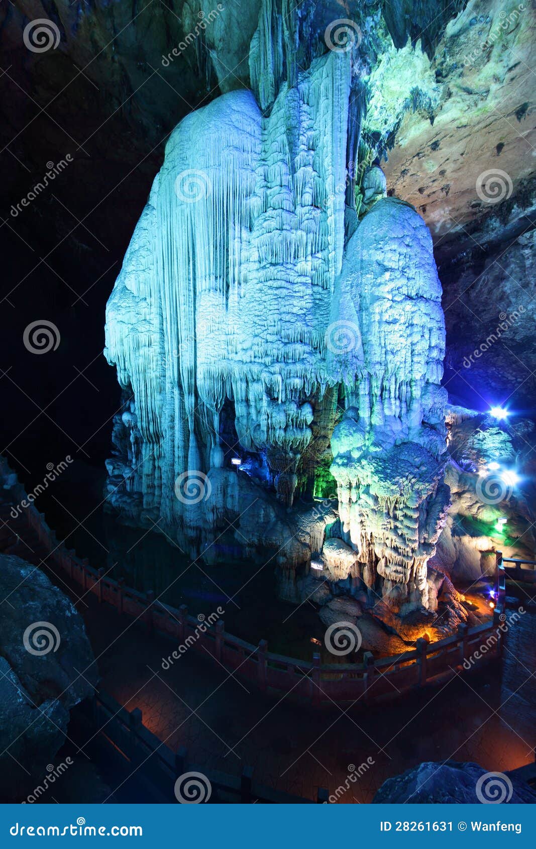 Beautiful cave stock image. Image of watereroded, cave - 28261631